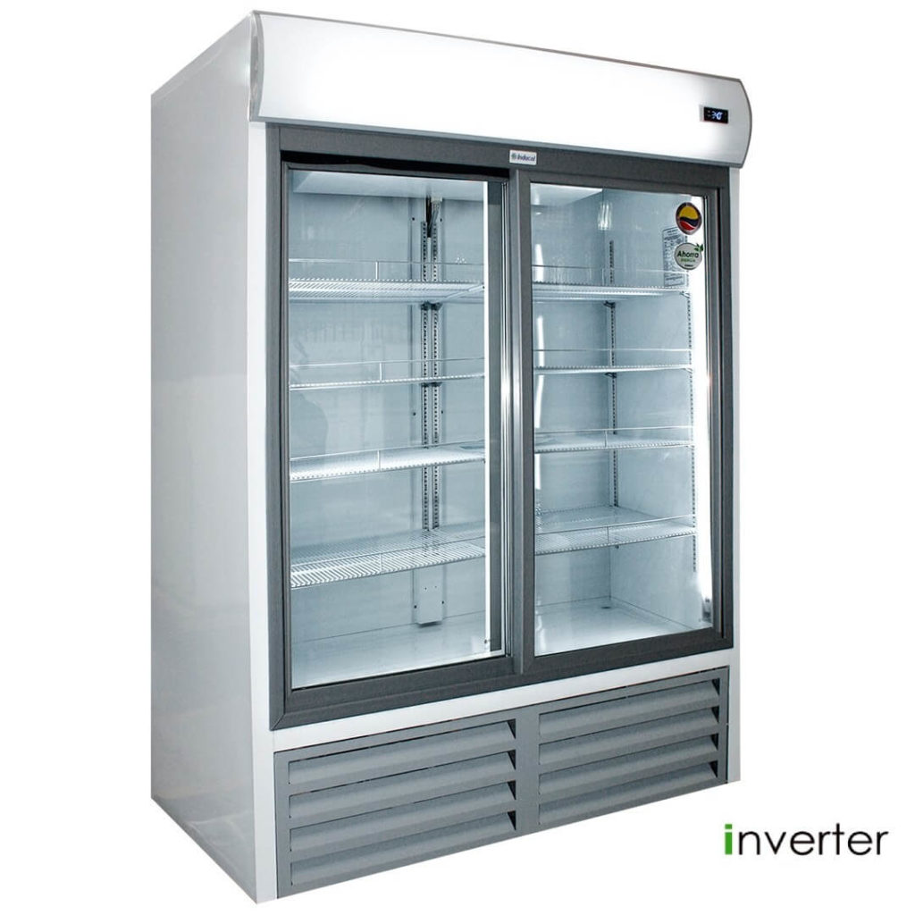 Vitrina Vertical Inducol Puerta Corrediza VV-39BL1DICDLDPC-INV – Credinorte