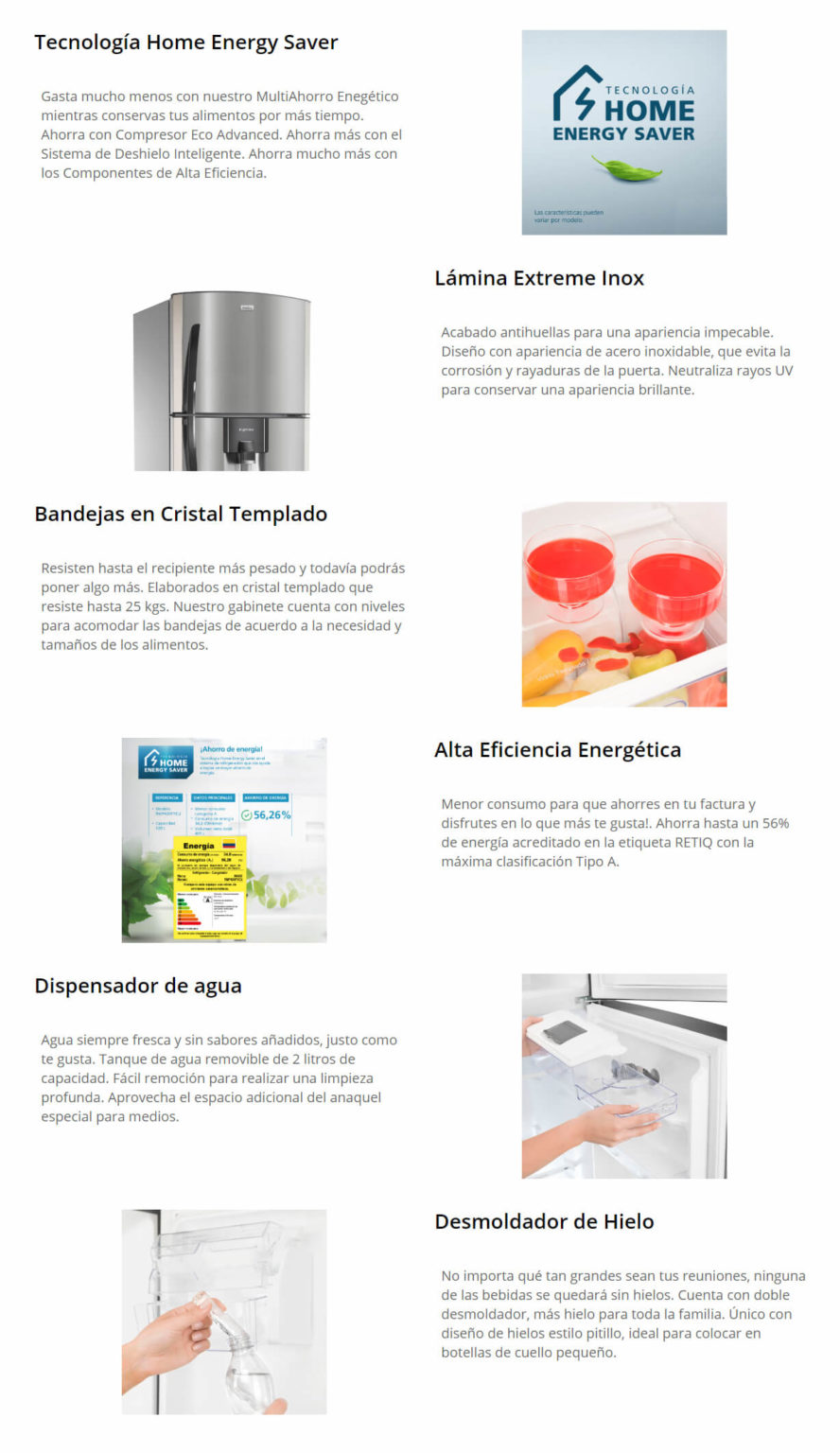 Nevera No Frost 420 Lts. Brutos Inoxidable Mabe – RMP420FYCU – Credinorte